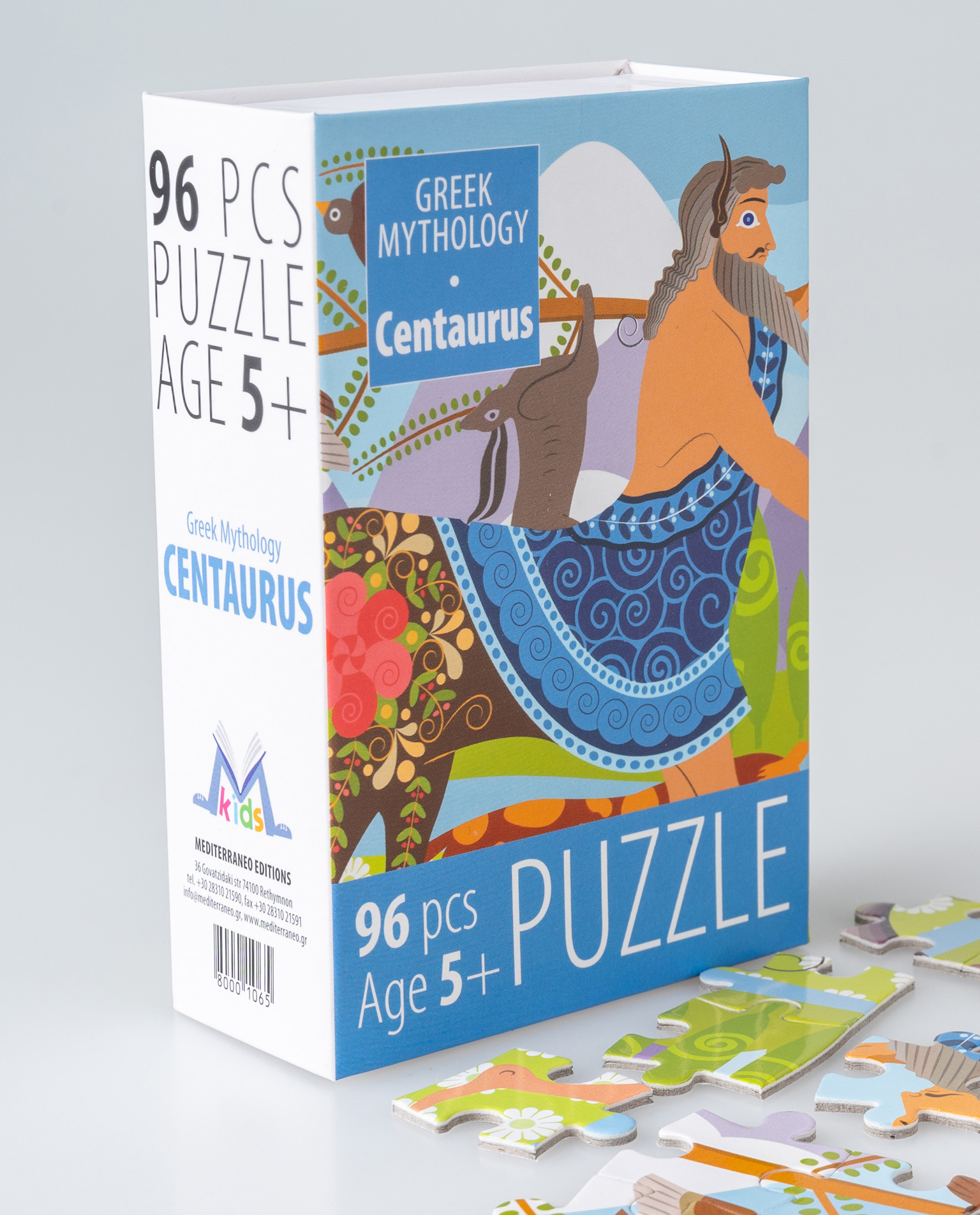 Kids Puzzle with Centaurus illustration by Mediterraneo