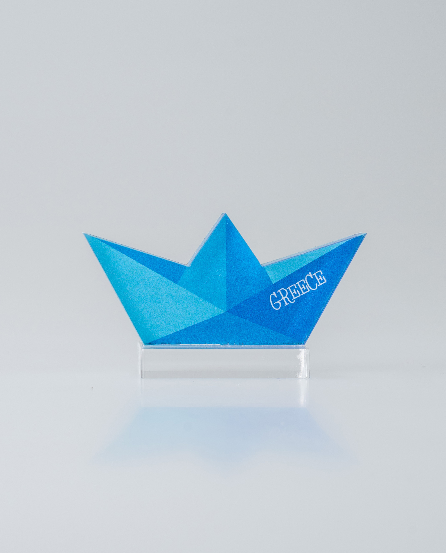 BOAT Mini Acrylic Art Object | Mediterraneo Eshop