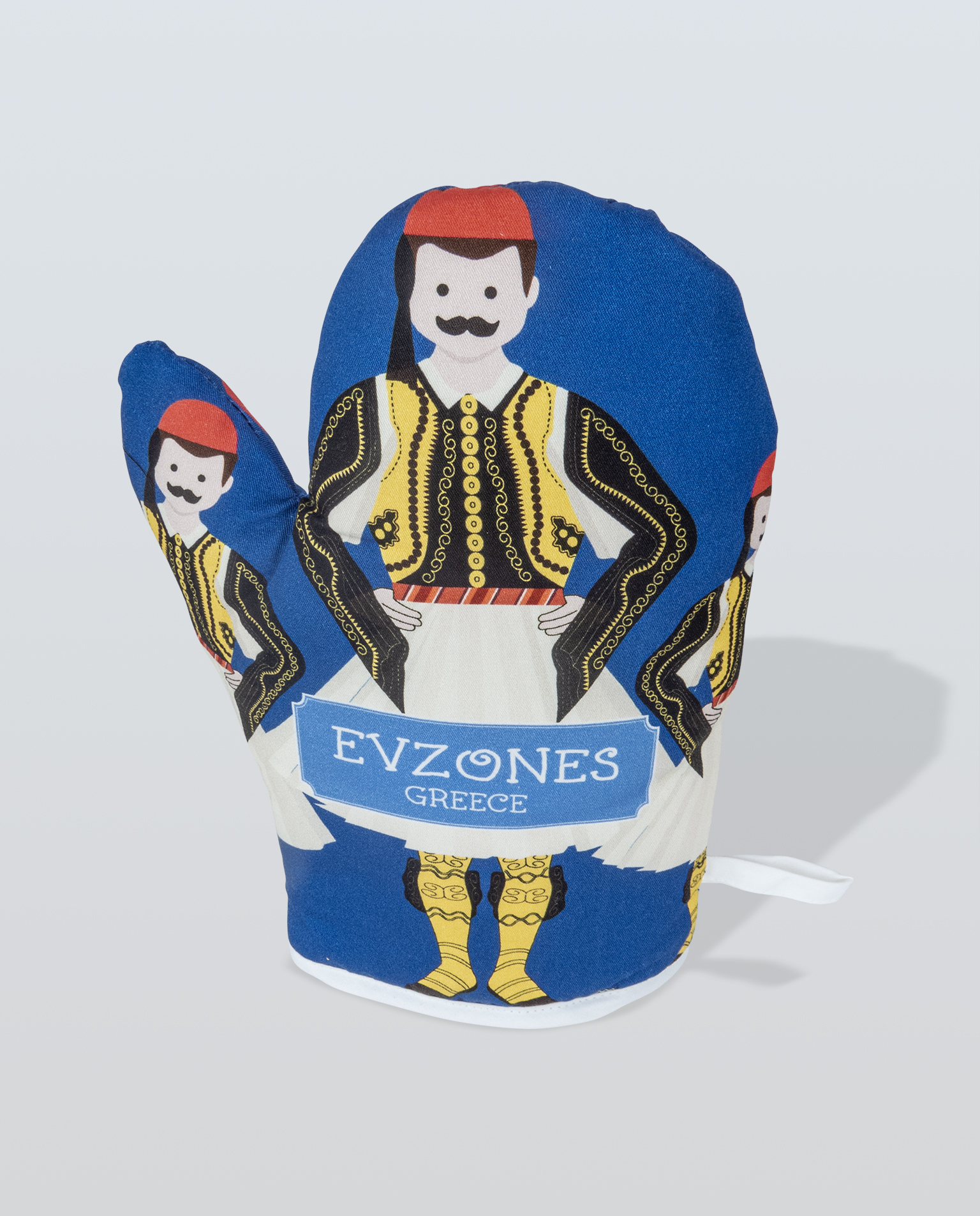 GREEK EVZONES Oven Mitt | Mediterraneo Eshop