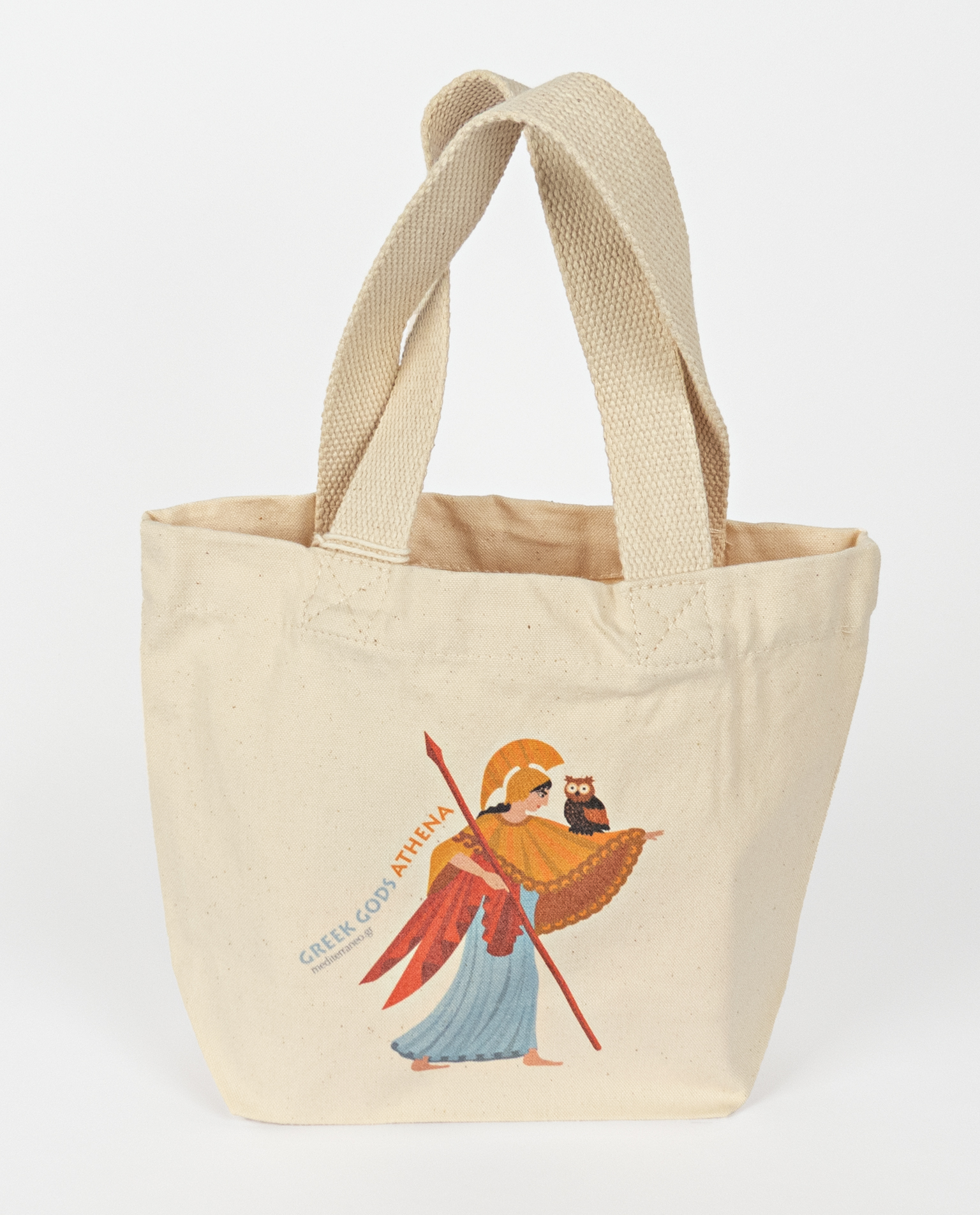 GREEK GODS ATHENA Mini-Tote | Mediterraneo Eshop