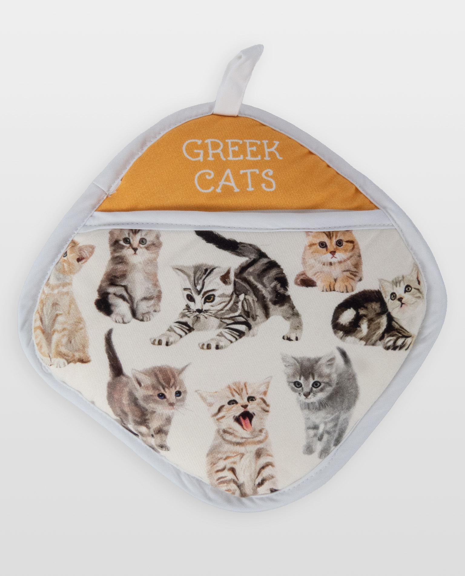 GREEK CATS Pot Holder | Mediterraneo Eshop