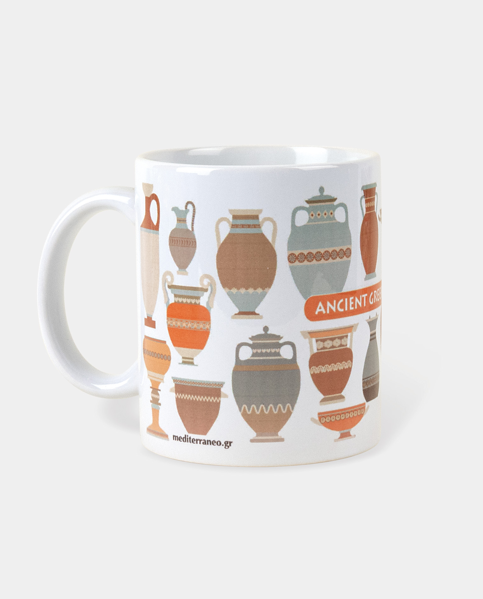 Ancient Greek Vases mug | Mediterraneo Eshop