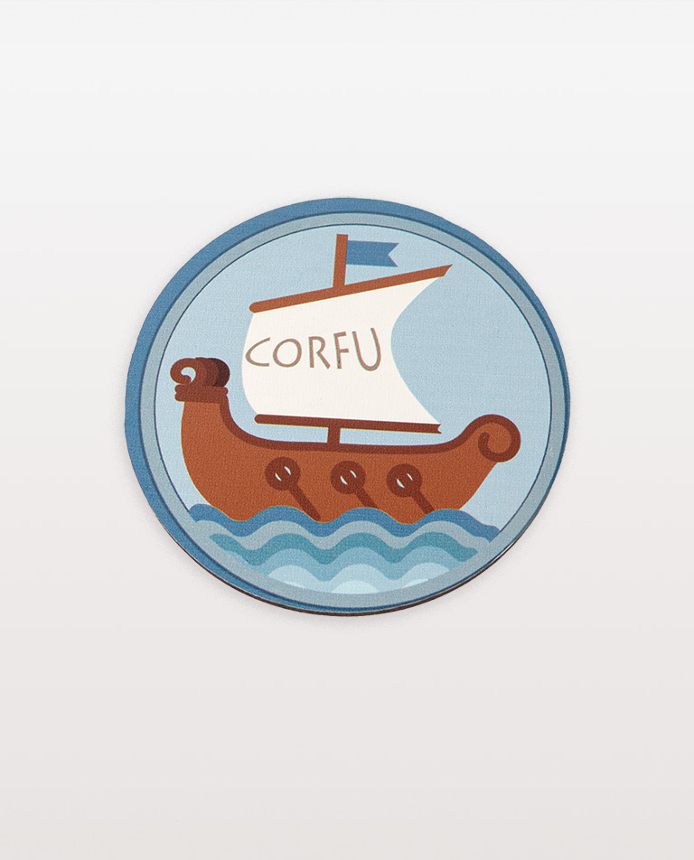 CORFU magnet | Mediterraneo Eshop