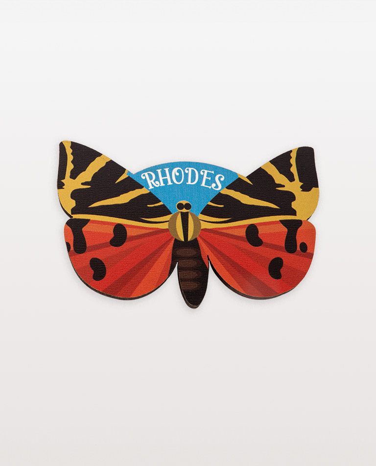 RHODES BUTTERFLY magnet | Mediterraneo Eshop