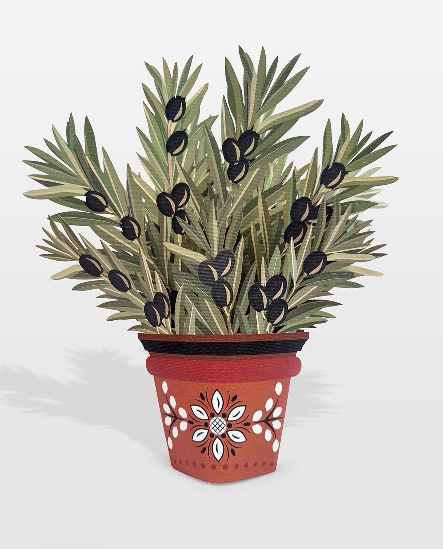 Greek Olive - Pop Up Flower Bouquet | Mediterraneo Eshop